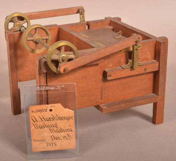 A. Harshberger Washing Machine Patent Model. (#0087) on Sep 24, 2022 ...