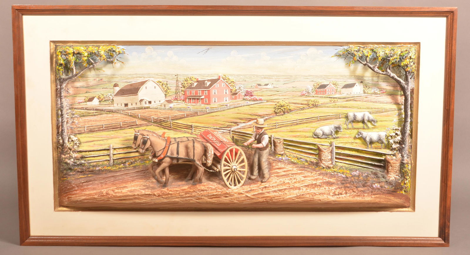 Aaron Zook Diorama Depicting an Amish Planting Scene. - Dec 02, 2022 ...