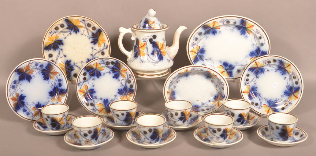 23 Pieces of Gaudy Ironstone "Blackberry" China. (#0072) on Jan 14 ...