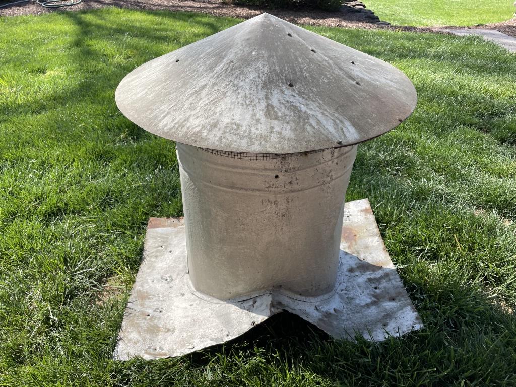 Vintage Galvanized Tin Roof Cupola
