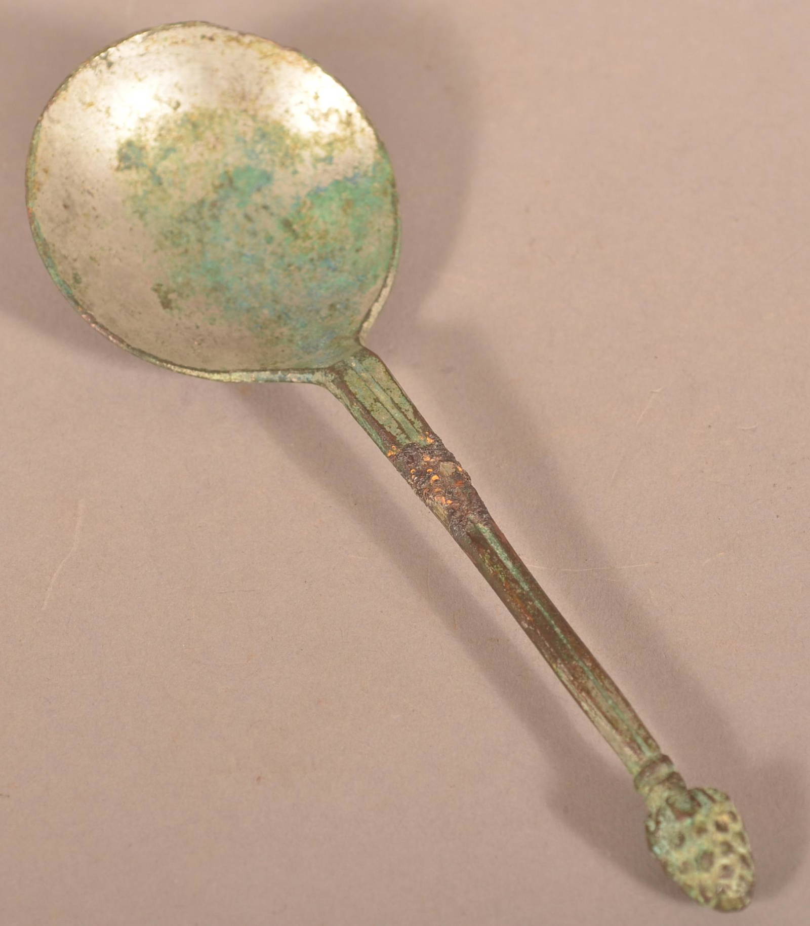Circa 1650 Ad "latten" Spoon. Auction