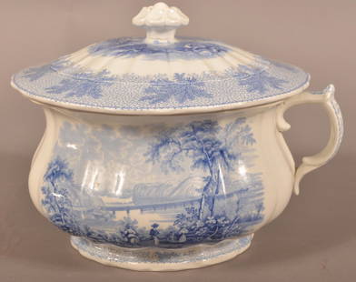 Catskill Moss Historical Staffordshire Foot Bath.