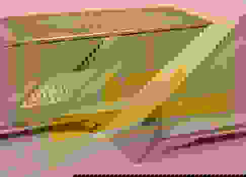 Extremely Fine Jonas Weber Painted Pine Trinket Box. Auction