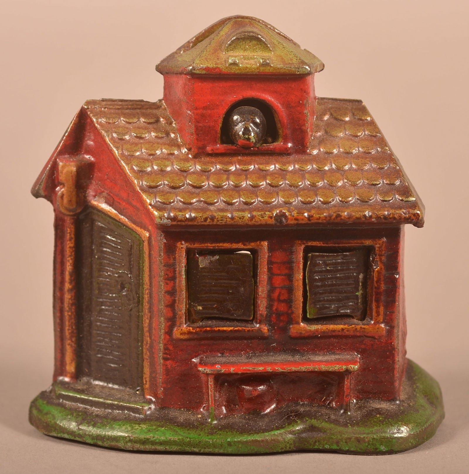 Kyser & Rex Cast Iron Zoo Mechanical Bank. Auction