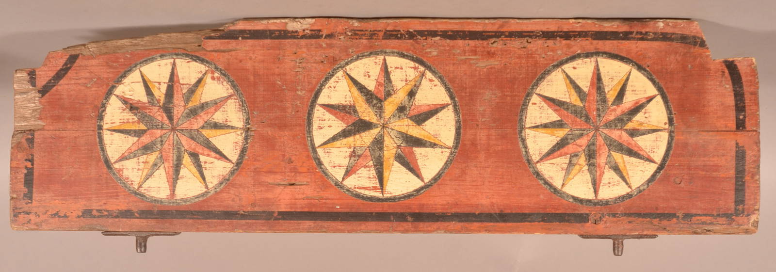 Pennsylvania 19th Century Painted Wagon Gate. Auction