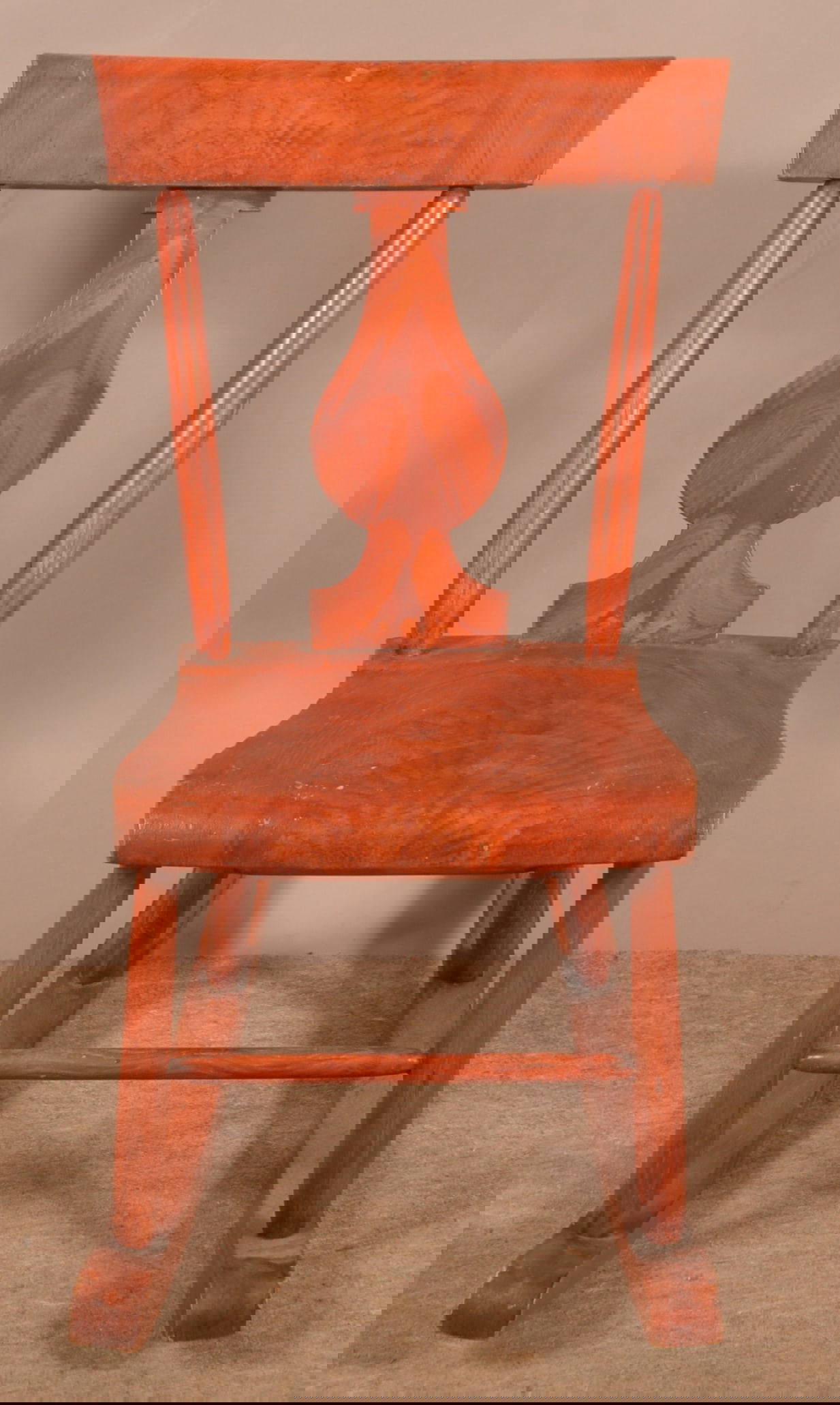 York Co., Pa Grain Paint-decorated Rocking Chair. Auction