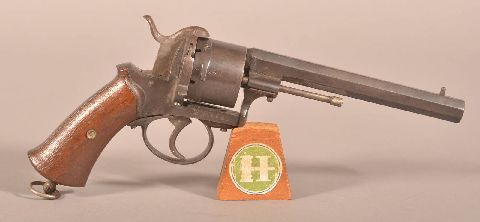 Lefaucheux Mod. 1858 12mm. Pinfire Revolver Auction