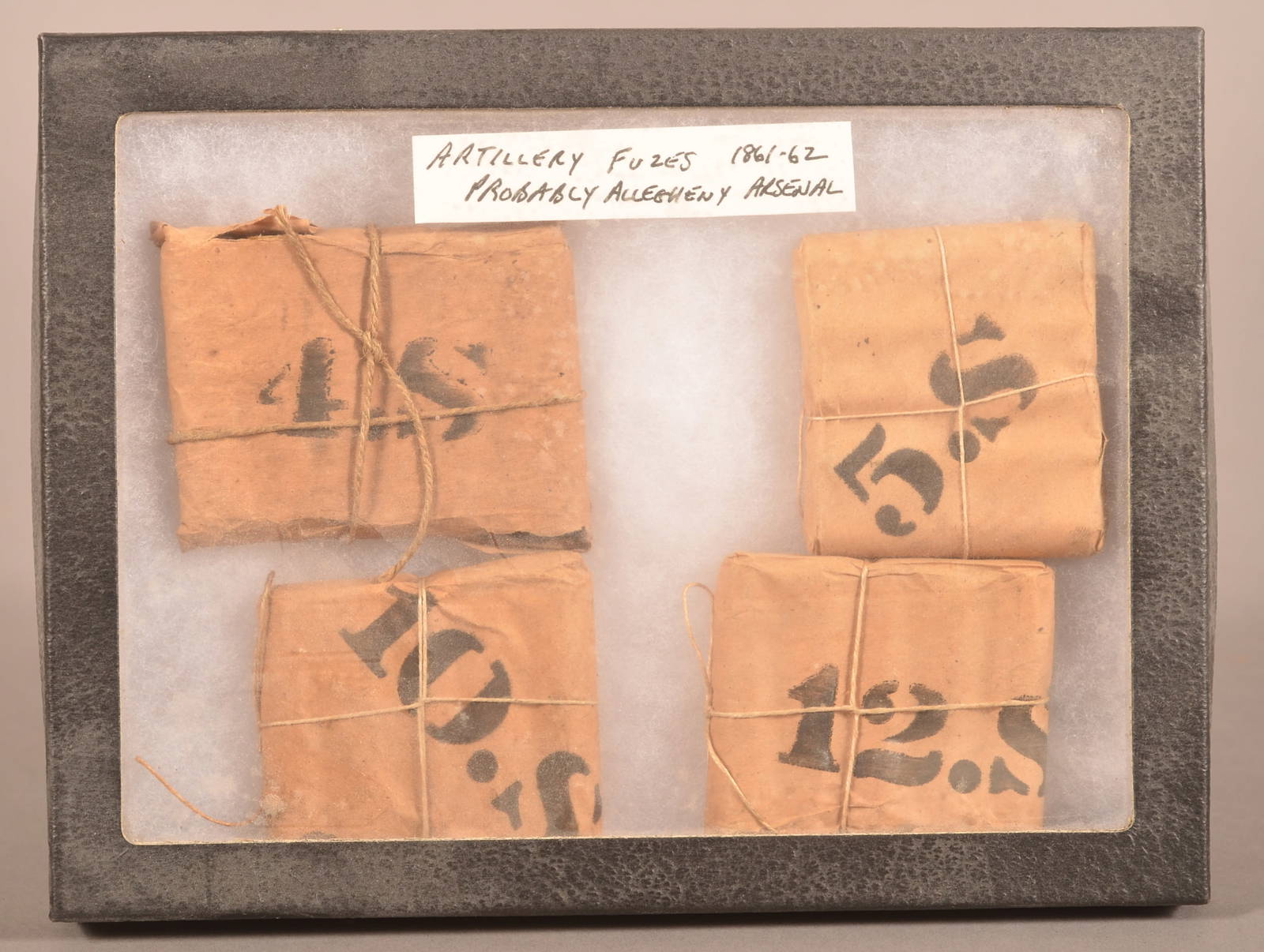 Grouping Of Allegheny Arsenal Artillery Fuses Auction