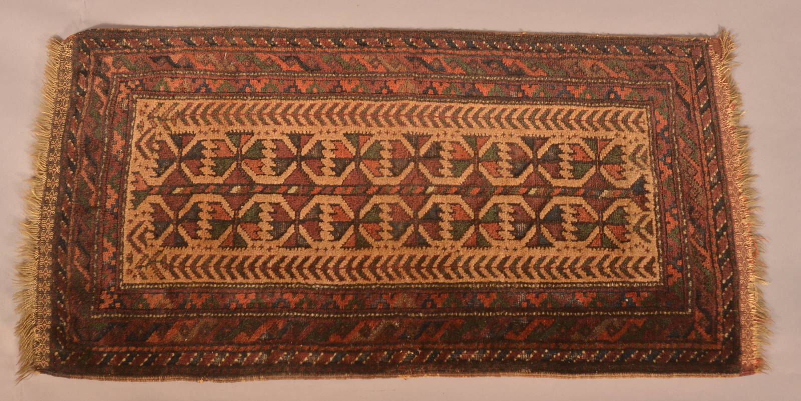 Antique Persian Prayer Rug. Auction