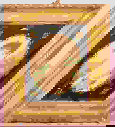 Unsigned Rufus Porter Watercolor Portrait. Auction