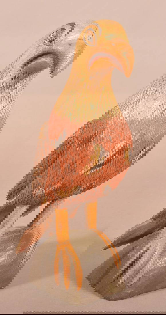 Walter J. Gottshall 1975 Folk Art Eagle. Auction