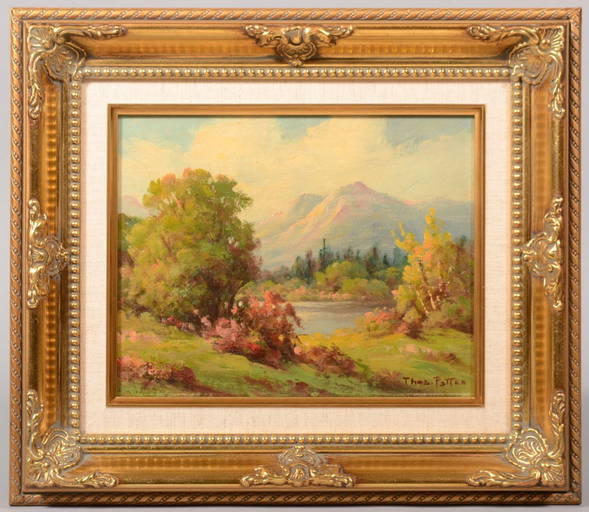 Landscape Oil on Canvas by Thomas Patten. Distant mount - Mar 09, 2013 ...