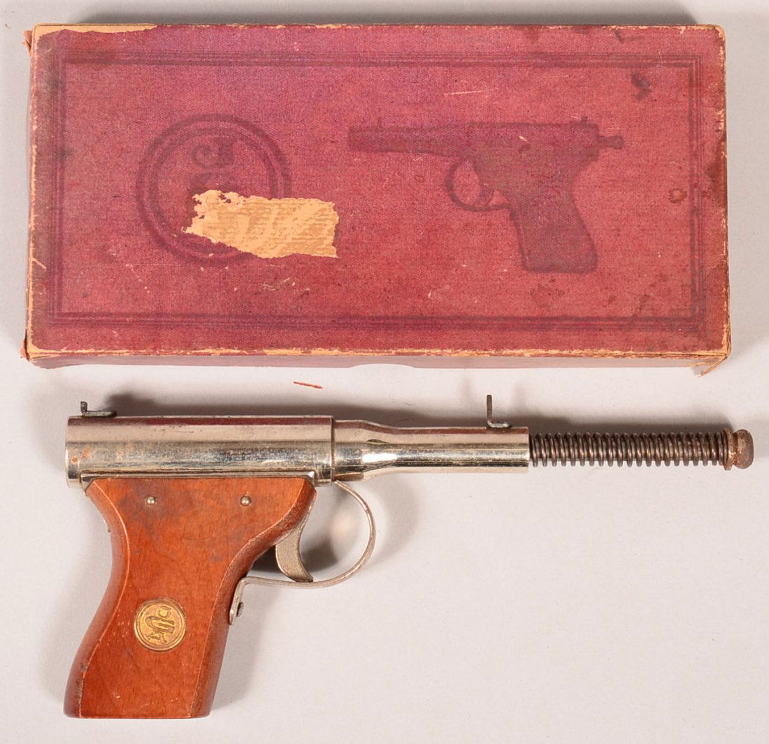 German J.G.A. air pistol in its original box with