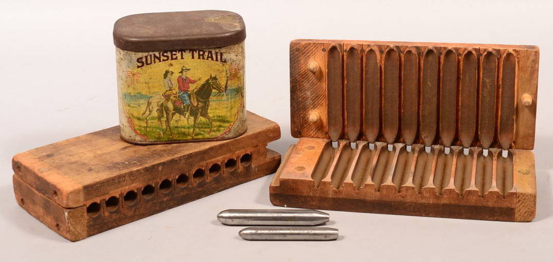 Five Pieces Of Cigar Memorabilia. Sunset Trail Five