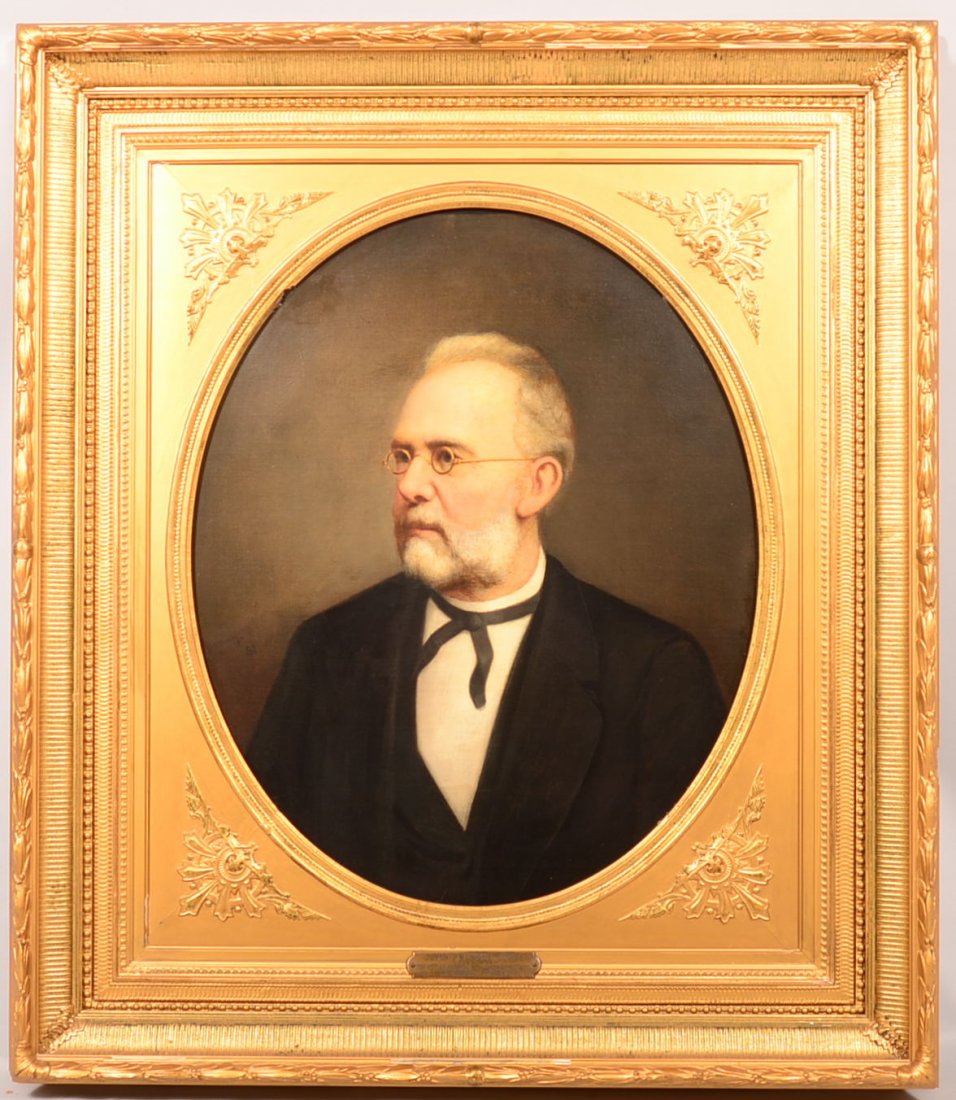 F. Spang (1834-1891) Portrait of John Pringle Jones