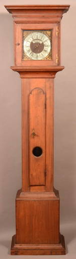 George Hoff, Lancaster, Pa Tall Case Clock.