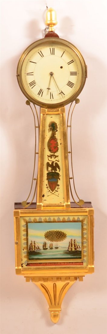Federal Banjo Clock Attributed. to Simon Willard - Nov 06, 2015 ...