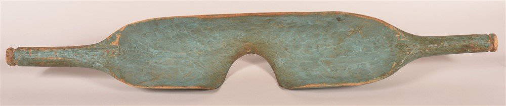 19th C. Wooden Ox or Goat Yoke w/ Blue Surface - Jan 30, 2016 ...