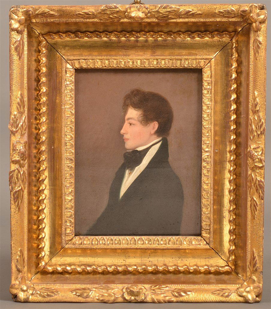 Jacob Eichholtz Portrait of a Gentleman Painting.