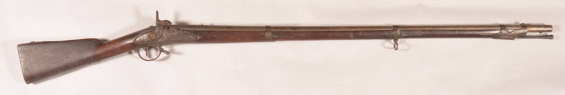 U.s. Model 1840 Musket By Nippes Dated 1845.