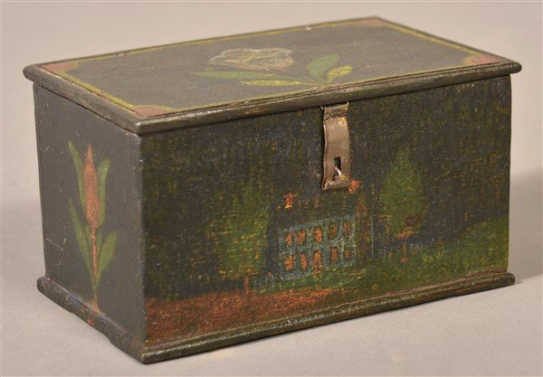 Jonas Weber Painted Pine Trinket Box. - Mar 25, 2017 | Conestoga ...