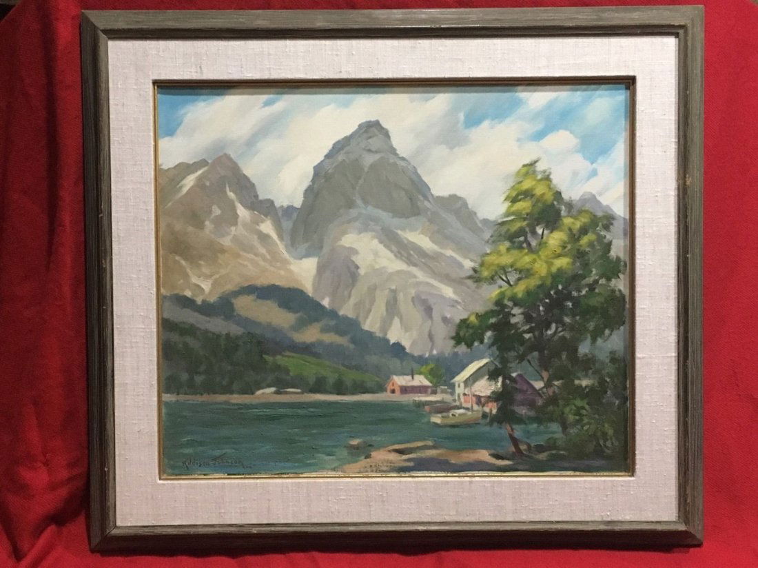 Addison Irwin Johnson Painting (American, 1892-1986)