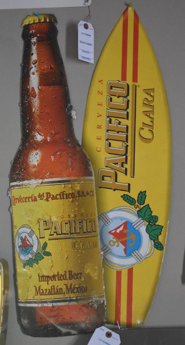 Pacifico Beer Sign Tin
