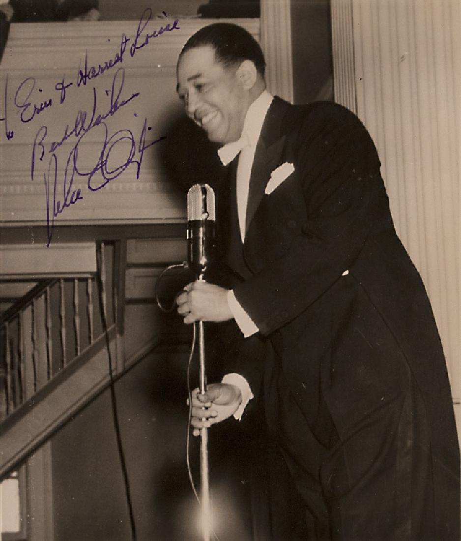 A Duke Ellington autograph