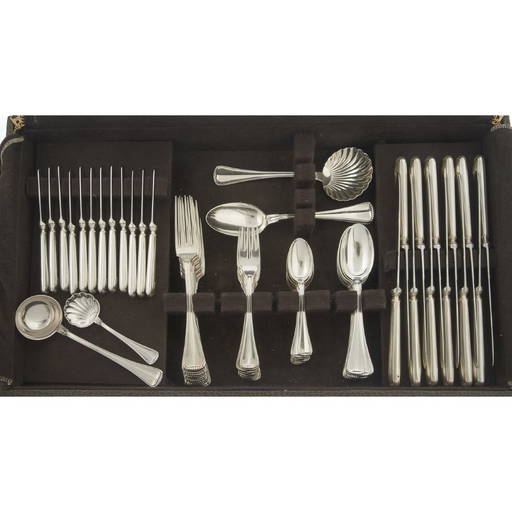 Buccellati sterling silver "Milano" flatware service - Apr 28, 2019 ...