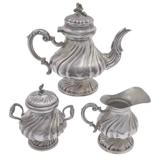German Rococo .800 Tea Set - Dec 08, 2019 | Fine Estate, Inc. in CA