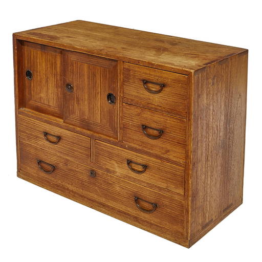Small Japanese Tansu, Early 20th Century