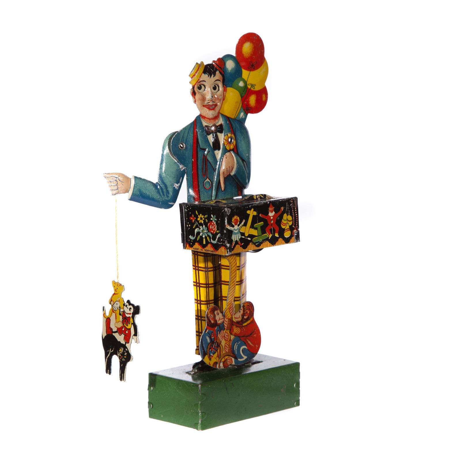 "Toy Seller" Tin Wind Up Man - May 31, 2020 | Fine Estate, Inc. in CA