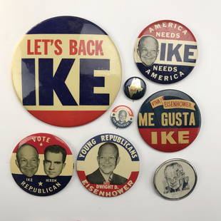 Dwight D. Eisenhower Campaign Paraphernalia