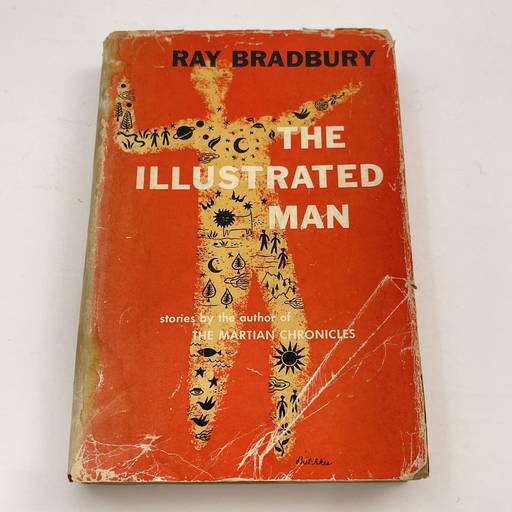 Signed Ray Bradbury Illustrated Man Book