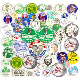 Presidential Campaign Buttons (50+)