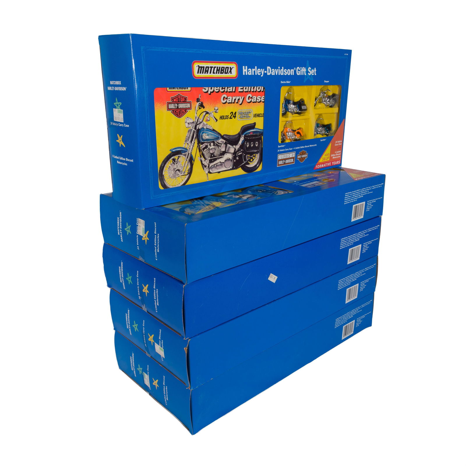 Five Matchbox Harley Davidson Gift Sets