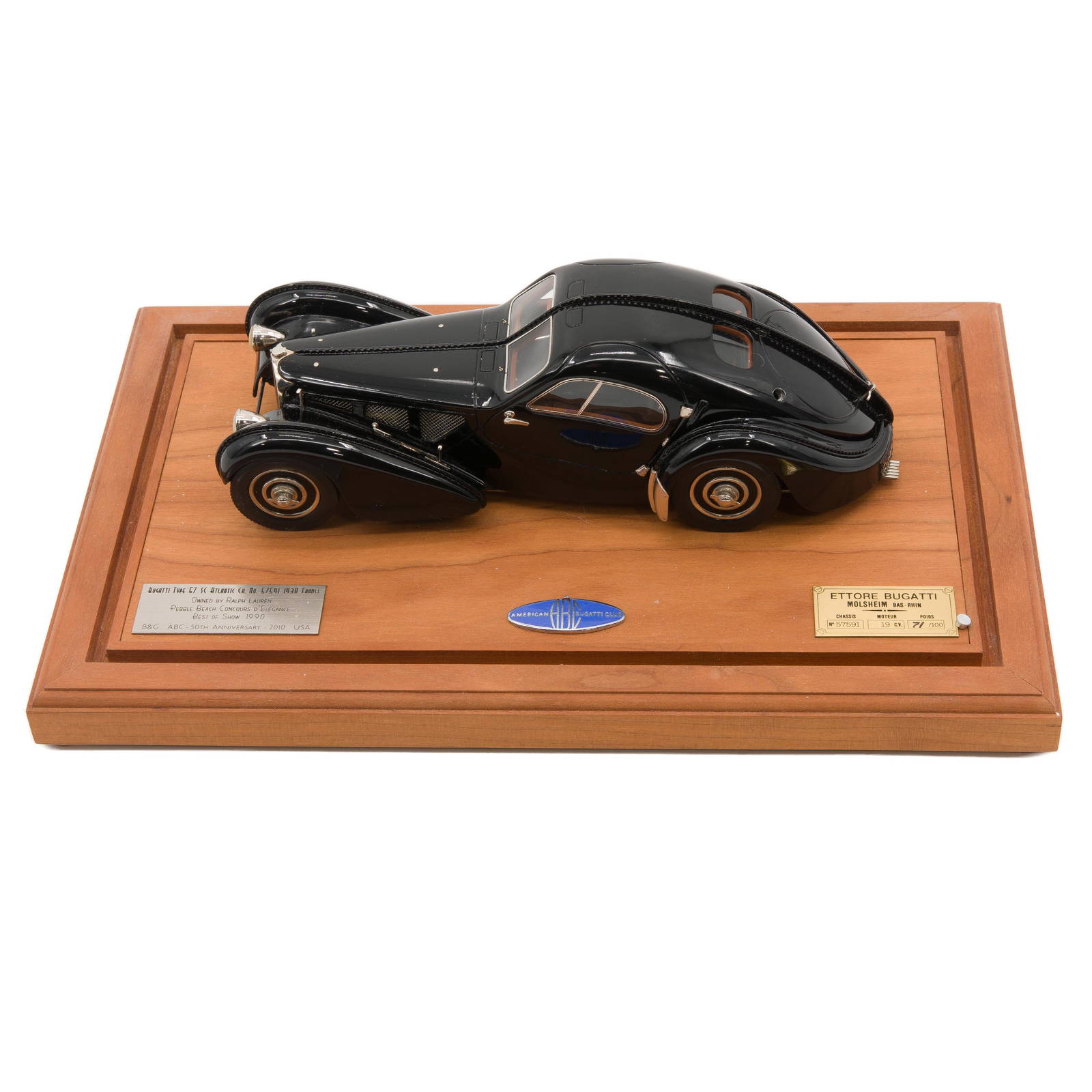 American Bugatti Club, Bugatti 57 Sc Atlantic Auction