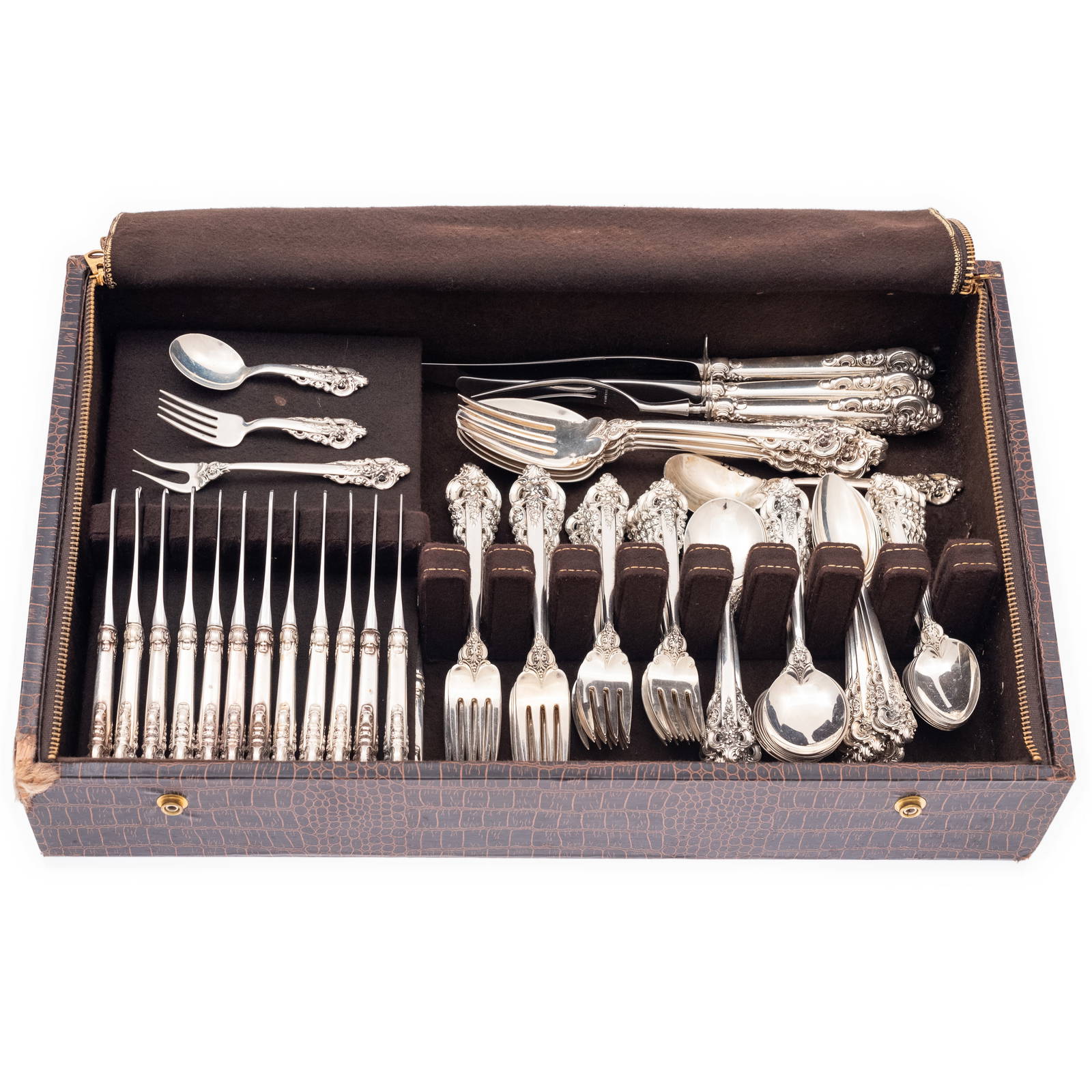 Wallace Sterling 'grand Baroque' Pattern Auction