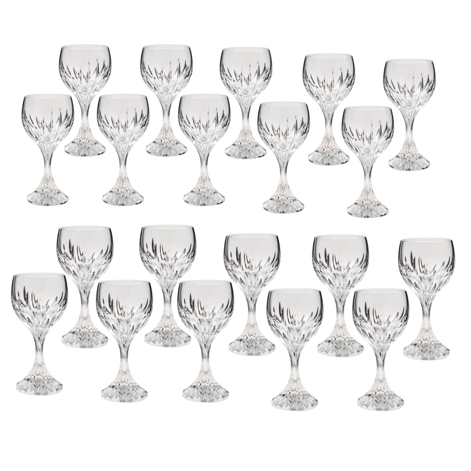 Baccarat Stemware Massena Pattern Auction