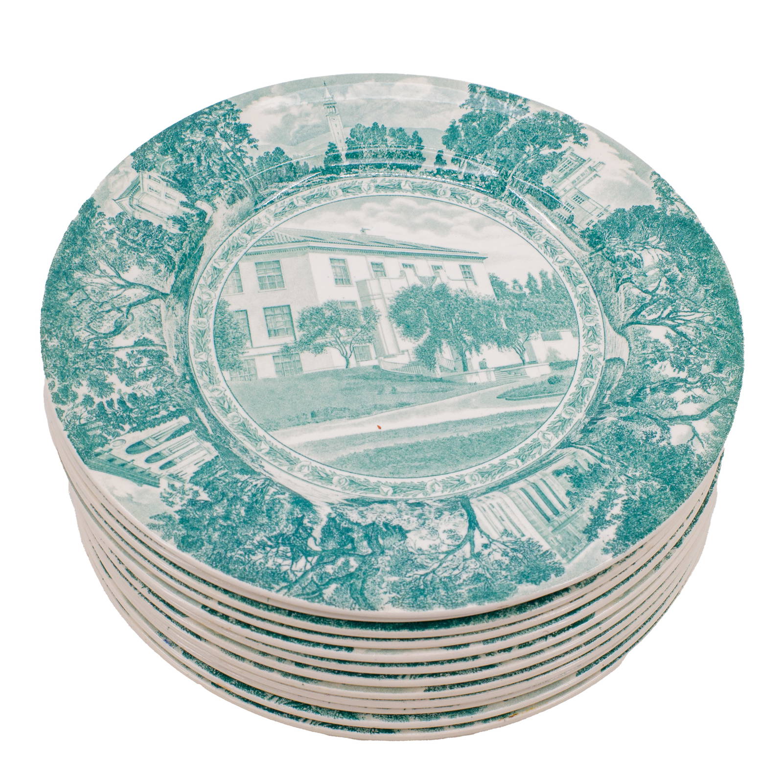 Wedgwood Uc Berkeley Plates Auction
