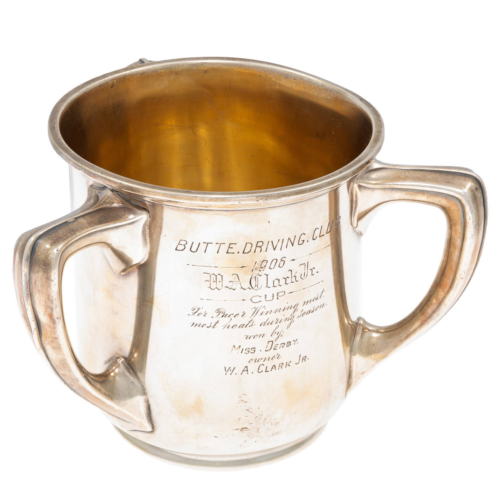 Gorham Sterling Silver Trophy Cup, Of Historic Interest Auction