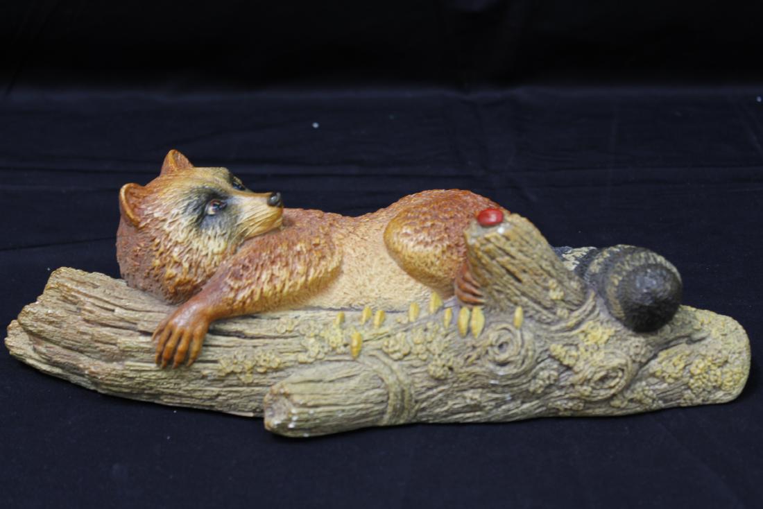 Vintage Bossons Chalkware Raccoon