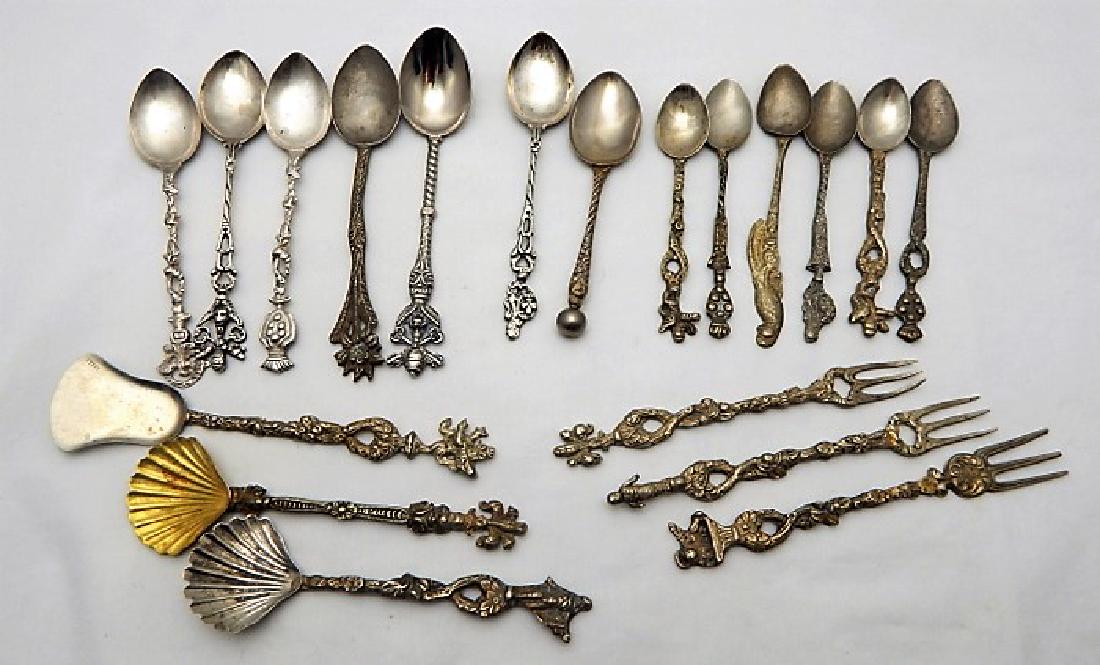 20 Vintage Gothic Medieval Spoons