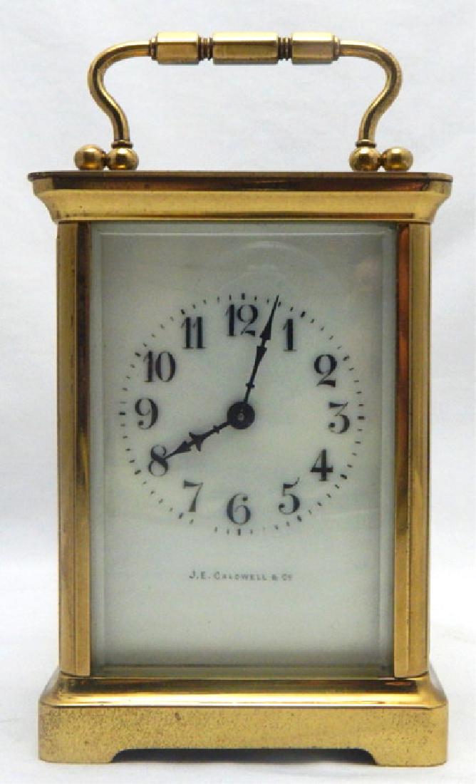 French J.E. Caldwell & Company Carriage Clock