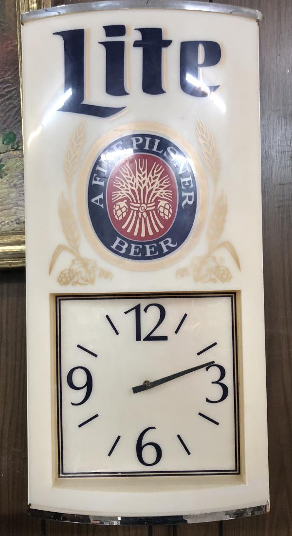 Miller Lite Beer Wall Clock