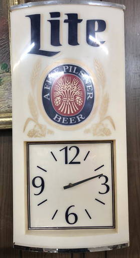 Miller Lite Beer Wall Clock
