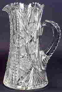 84: A SIGNED LIBBY TALL CUT GLASS PITCHER, American Bri - Aug 19, 2002 ...