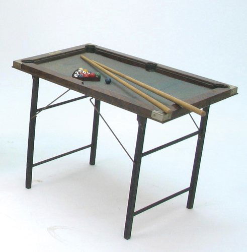 421: TOY BILLIARD TABLE WITH ACCESSORIES, Gotham Presse