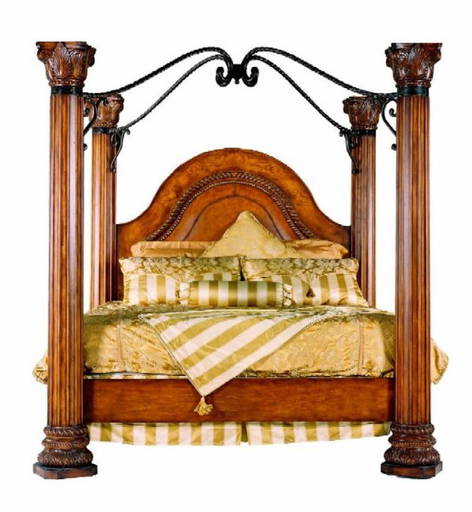Four Poster Canopy Bed, Henredon Furniture Co., Am