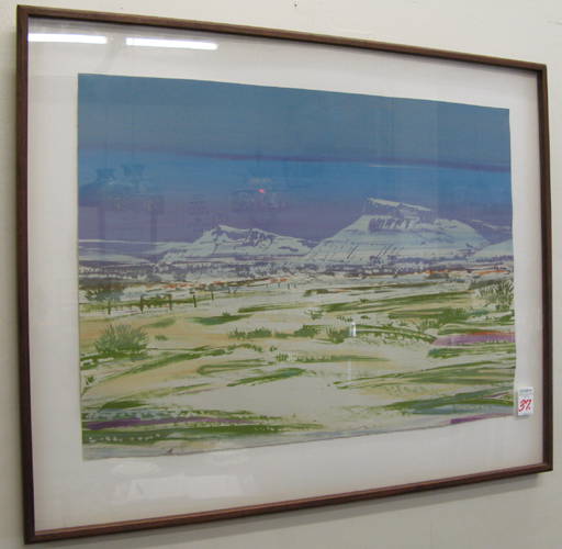 Byron Gardner (oregon, 1930 1992) An Abstract Expr